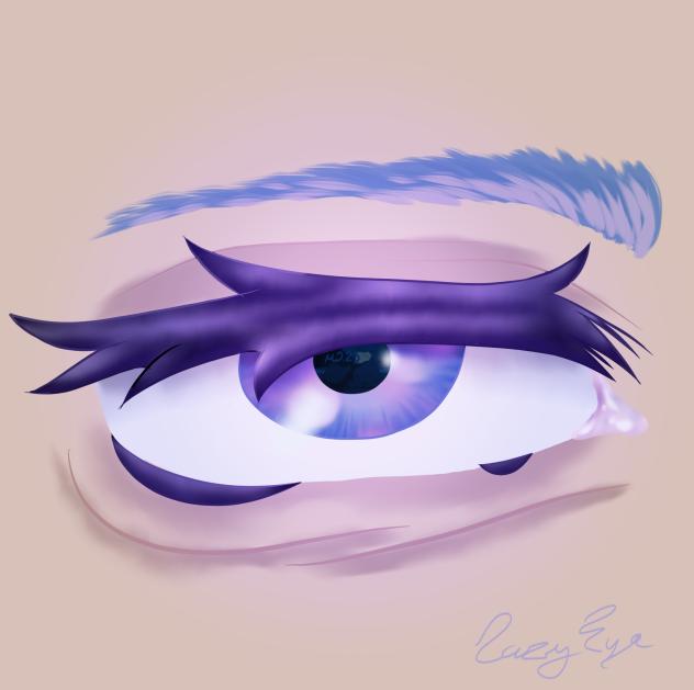 Lazy eye - ibisPaint