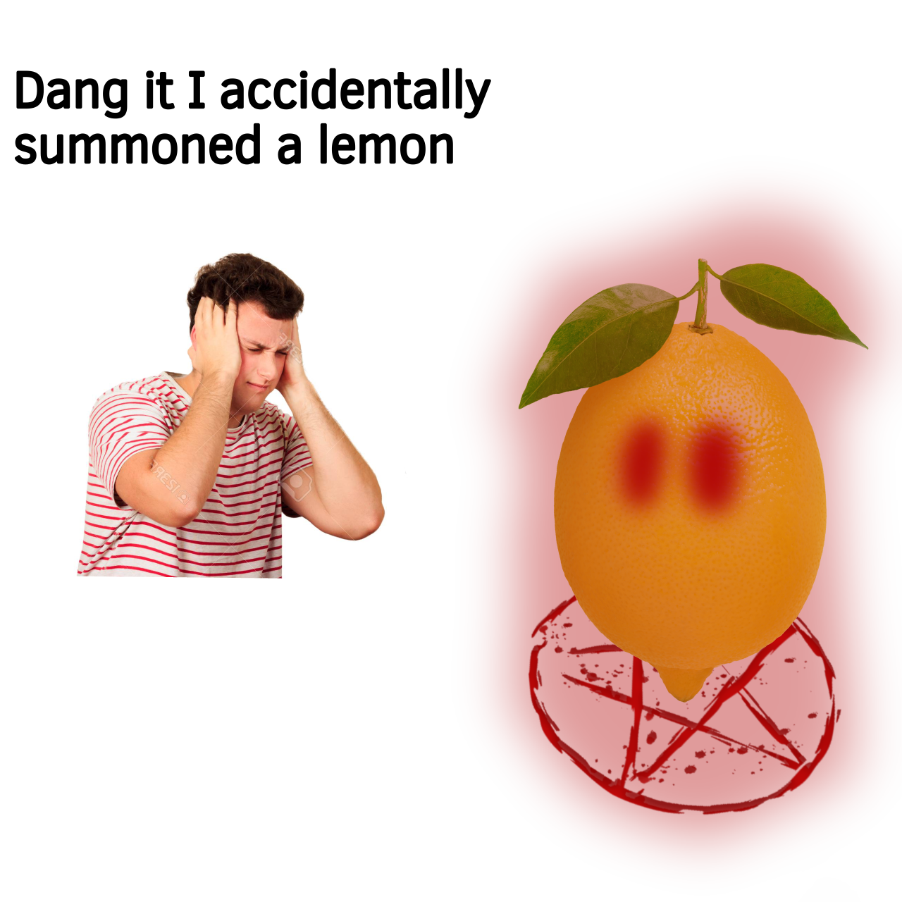 He summoned a lemon don’t question it - ibisPaint