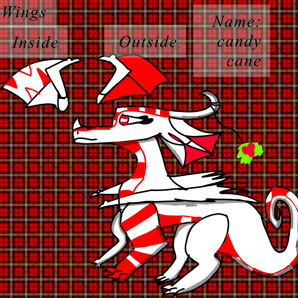 Raffle candy cane - ibisPaint