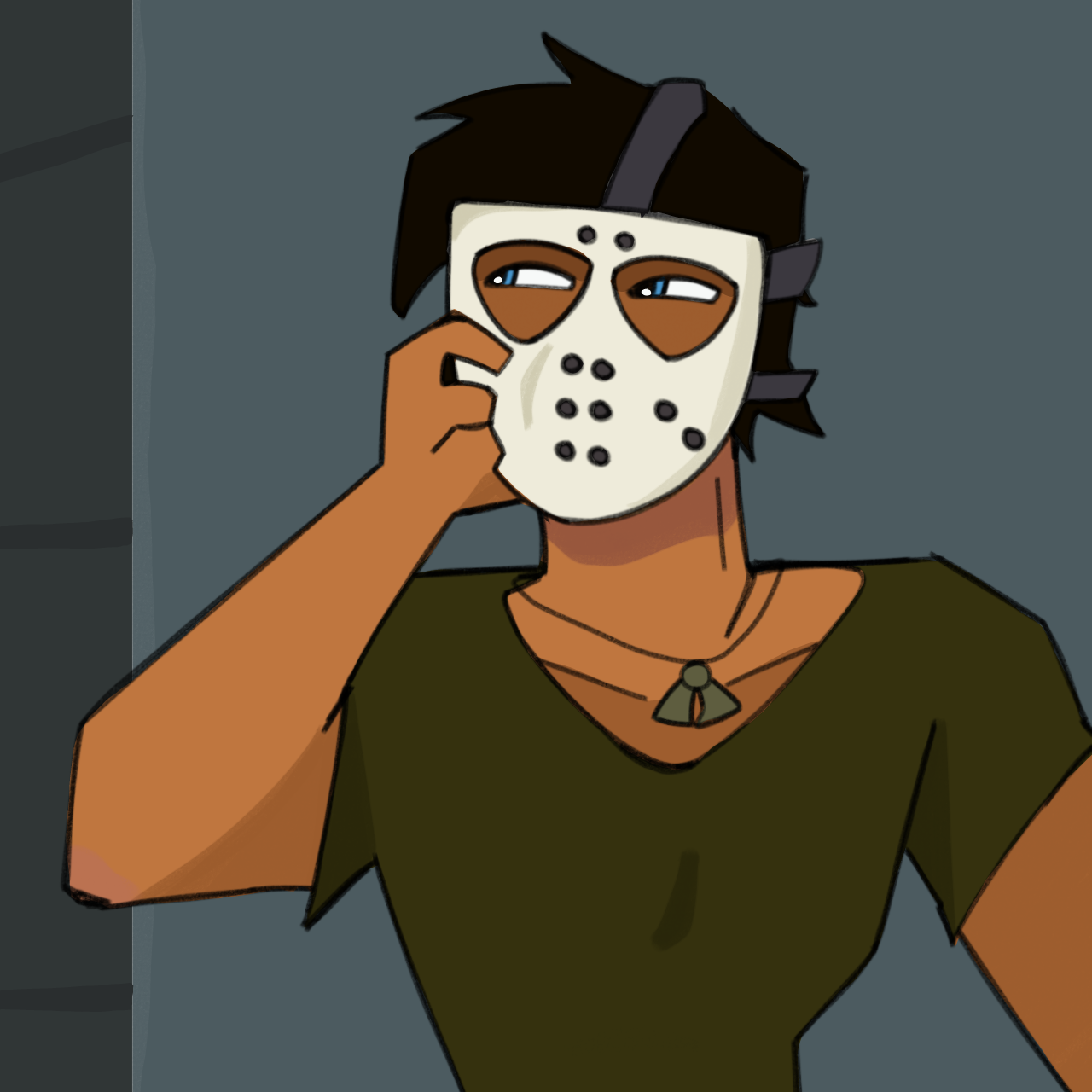 masked Justin - ibisPaint