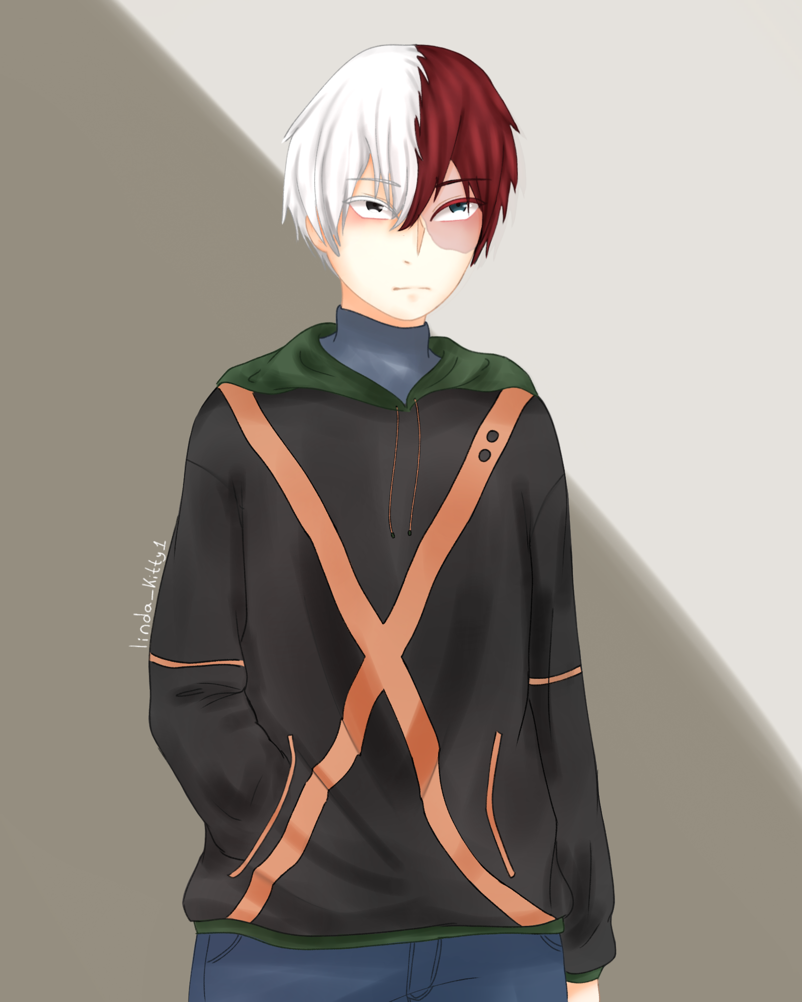 Todoroki Shoto - ibisPaint