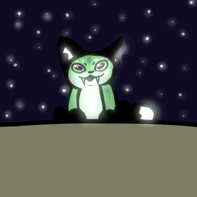 alien gato - ibisPaint