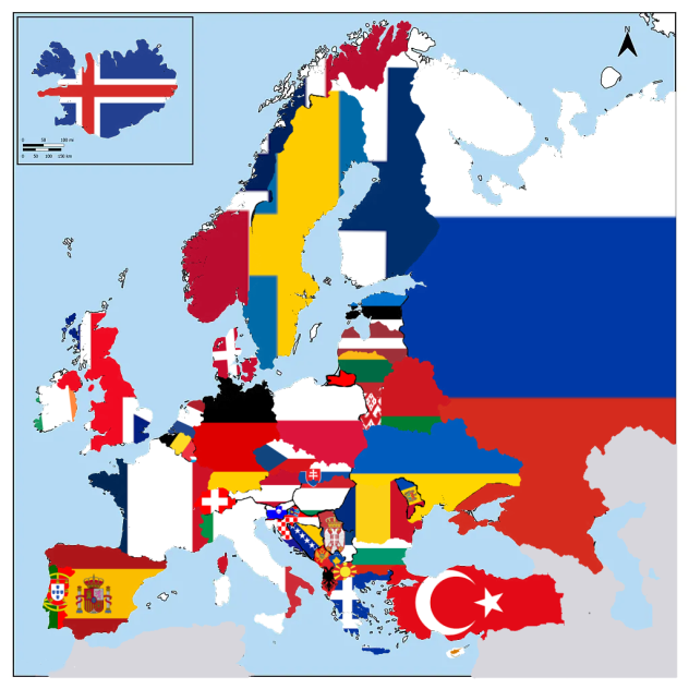 Map of Europe - ibisPaint