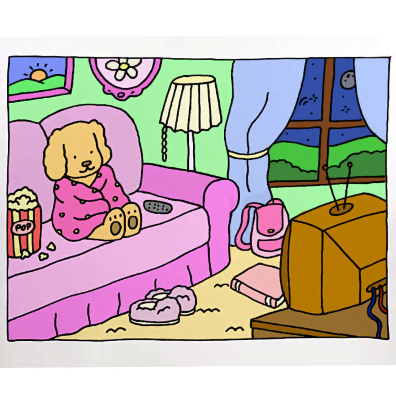 Bobbiegoods coloring page - ibisPaint