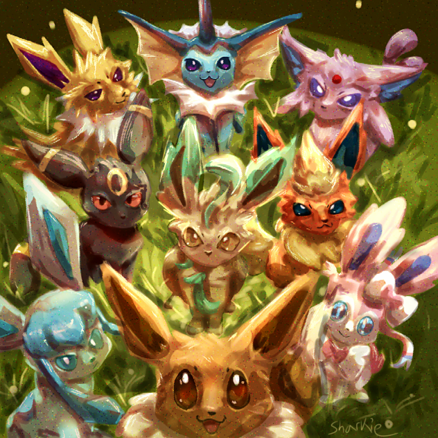 EEVEELUTIONS - ibisPaint