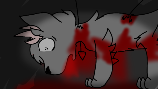 Wolf (Speedpaint) (Blood warning) - ibisPaint