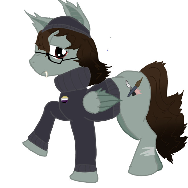 My oc as a pony - ibisPaint