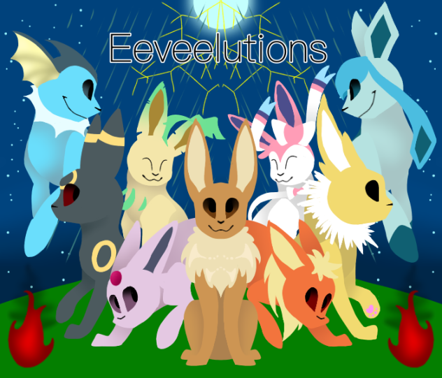 The Eeveelutions - ibisPaint