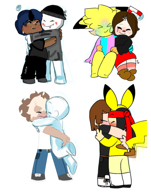 hug collab bc yes - ibisPaint