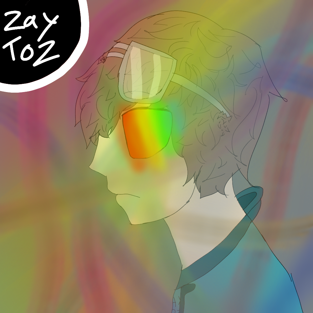 Zay and his rainbow powers .o. - ibisPaint