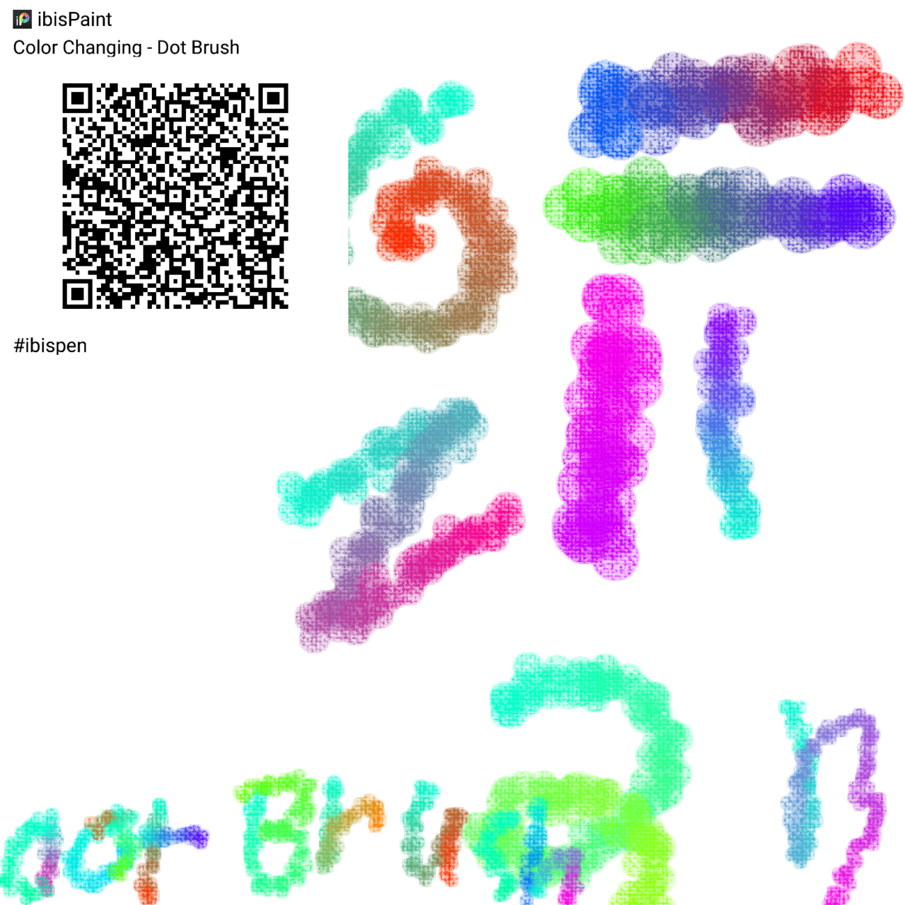 Color Changing - Dot Brush - ibisPaint