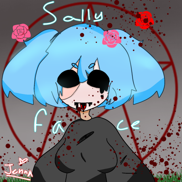 Sally face fanart - ibisPaint