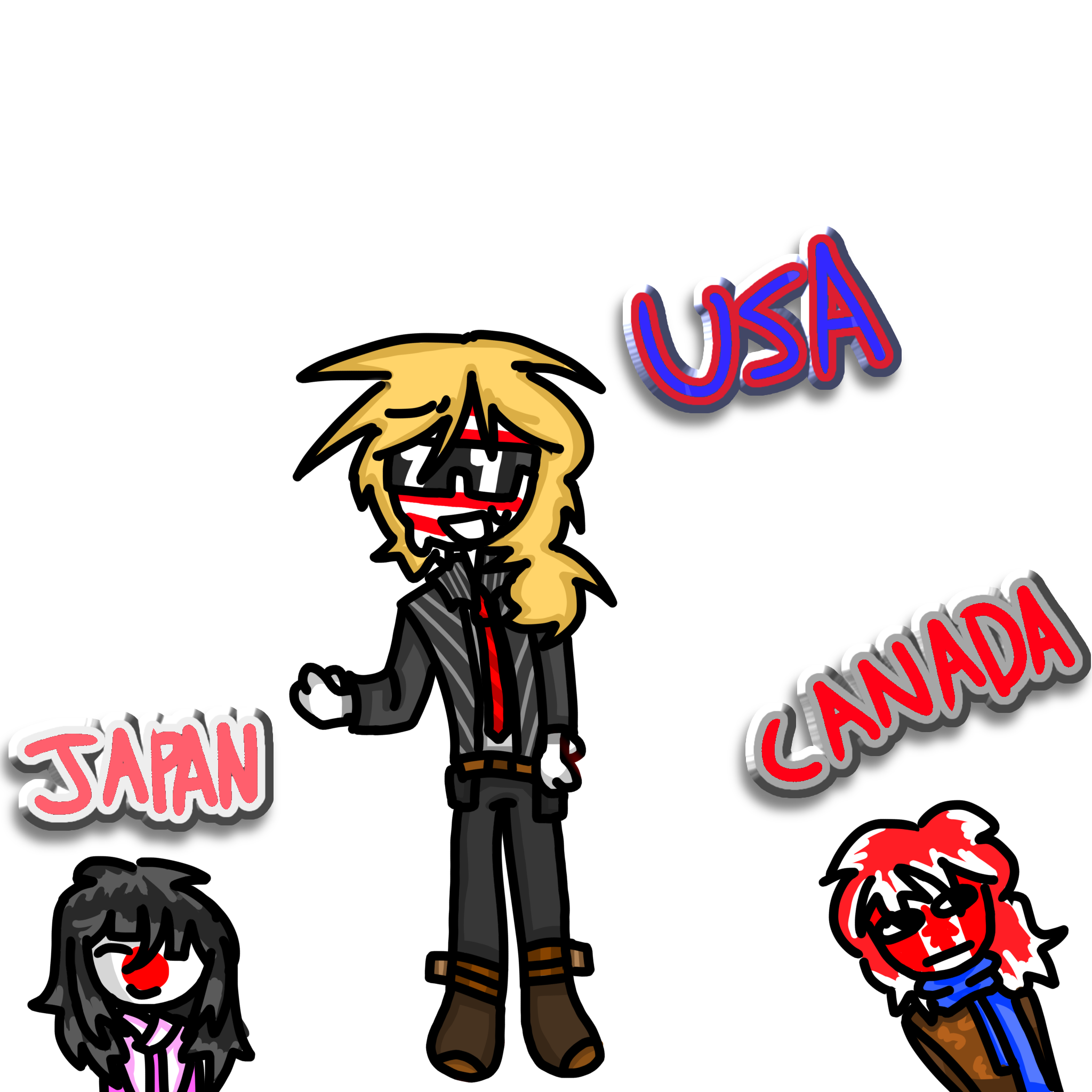 Countryhumans drawing lol - ibisPaint