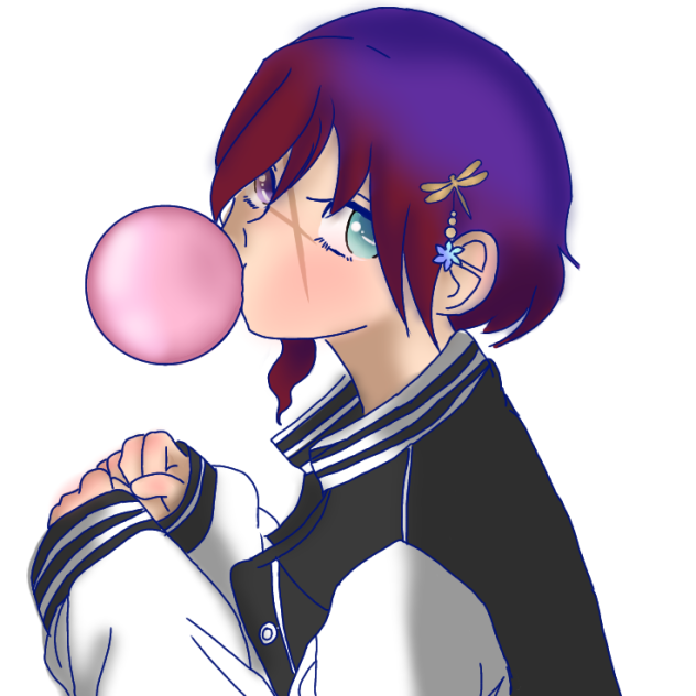 Jazz wearing Chase sweatshirt - ibisPaint