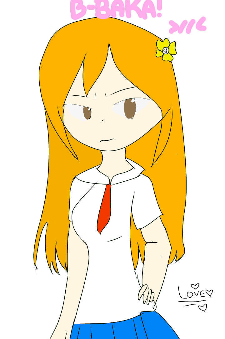 speedpaint#3 a random tsundere - ibisPaint