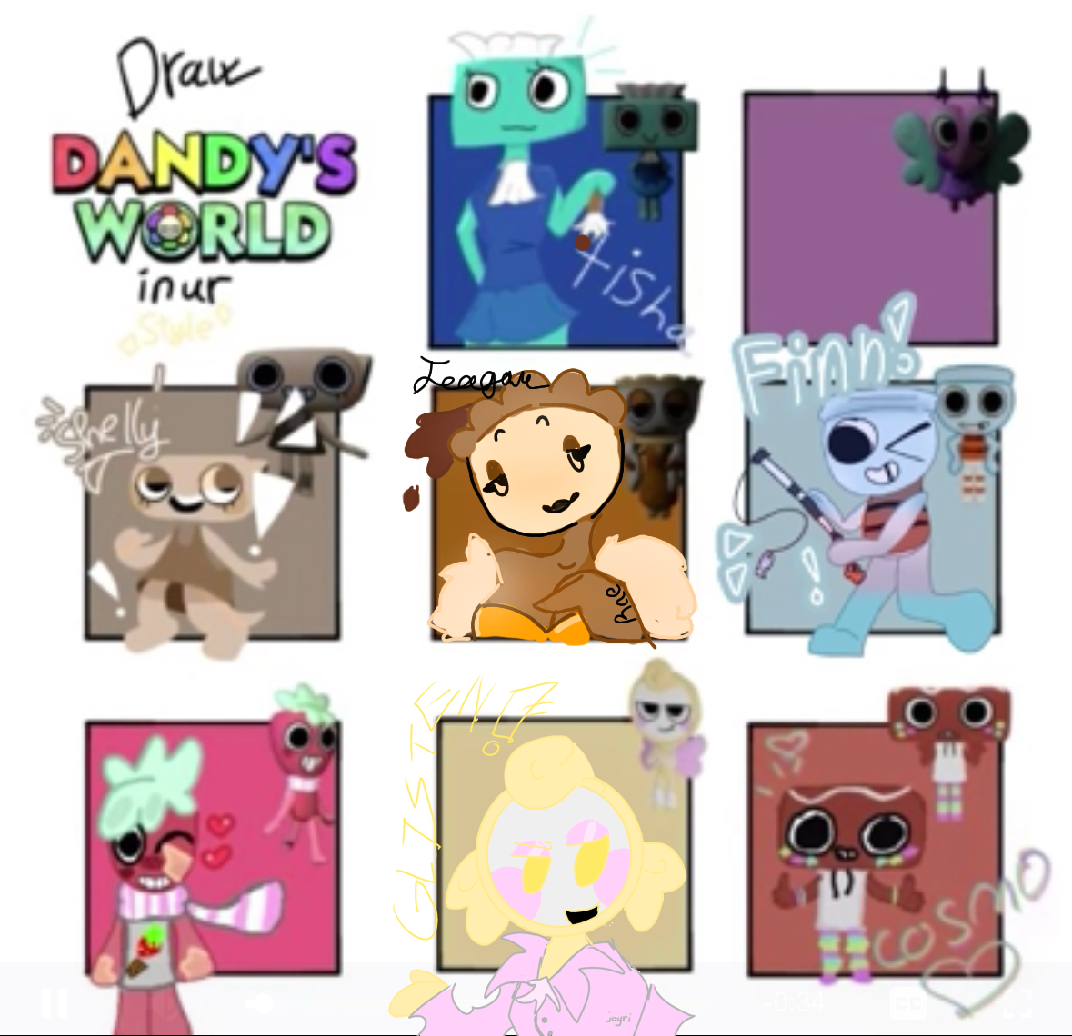 Draw dw in ur style- I Drew Teagan X3 - ibisPaint