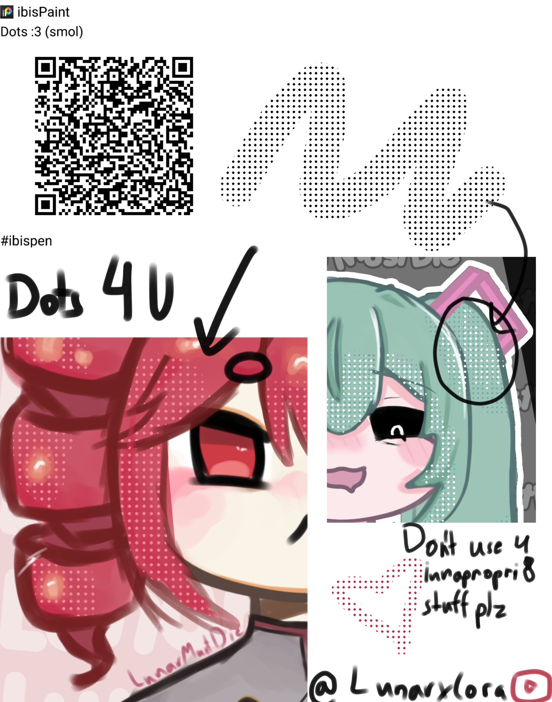 Dot brush ^^ - ibisPaint