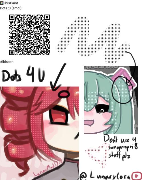 Dot brush ^^ - ibisPaint