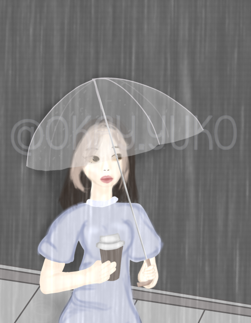 Walking in the Rain - @0KAY.YUKO - ibisPaint