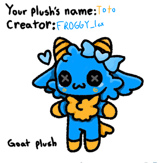 Goat plush - ibisPaint