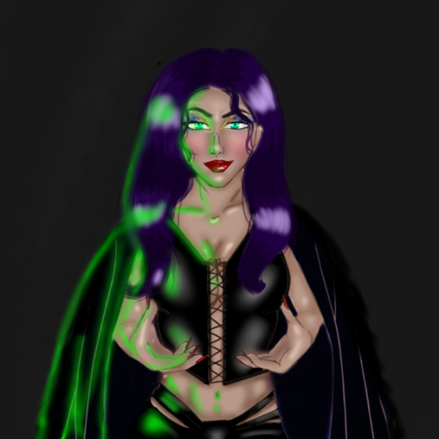 era pra ser a rainha má - ibisPaint