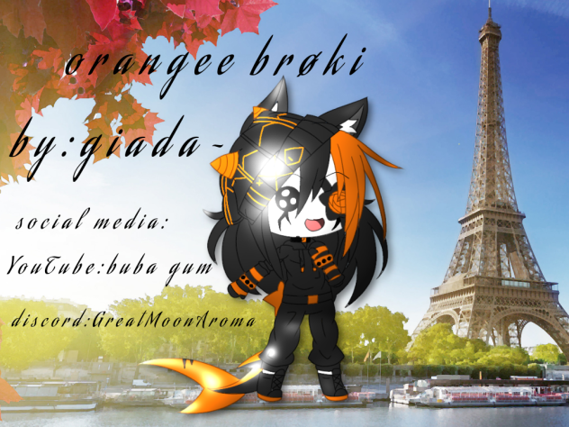 orange brøki - ibisPaint