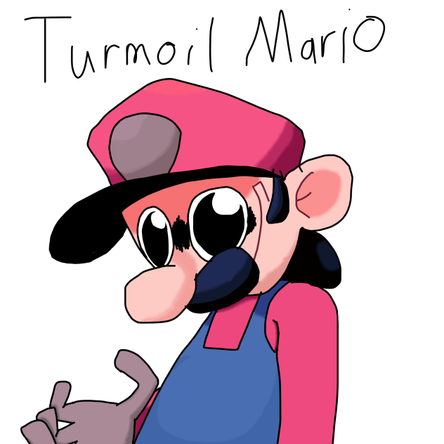 Turmoil Mario - ibisPaint