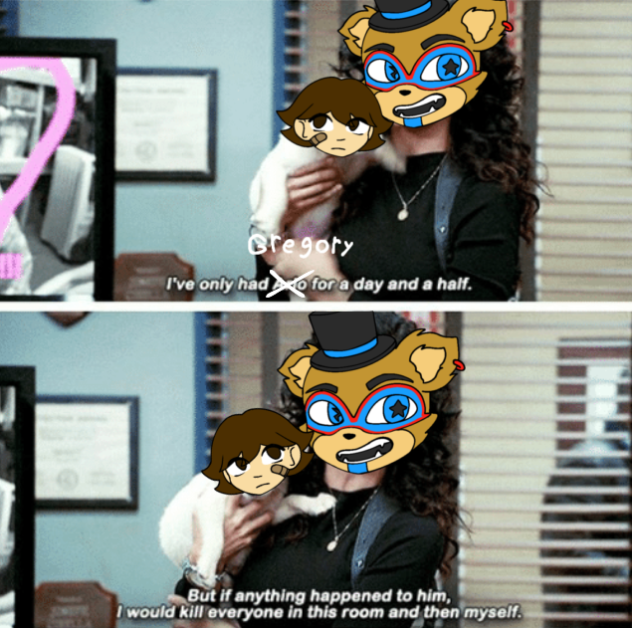 FNAF security breach meme - ibisPaint