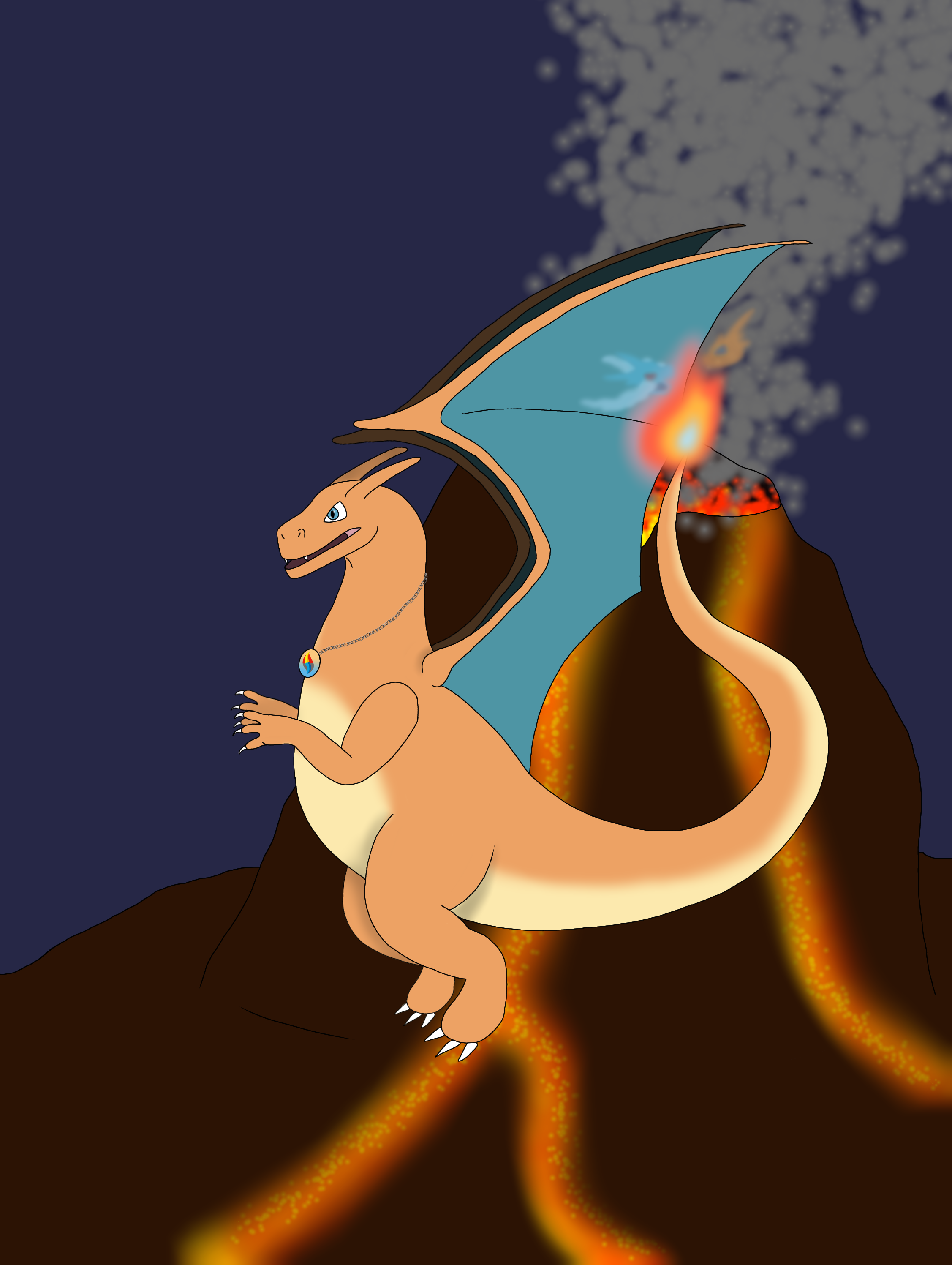 Flame of the past - ibisPaint