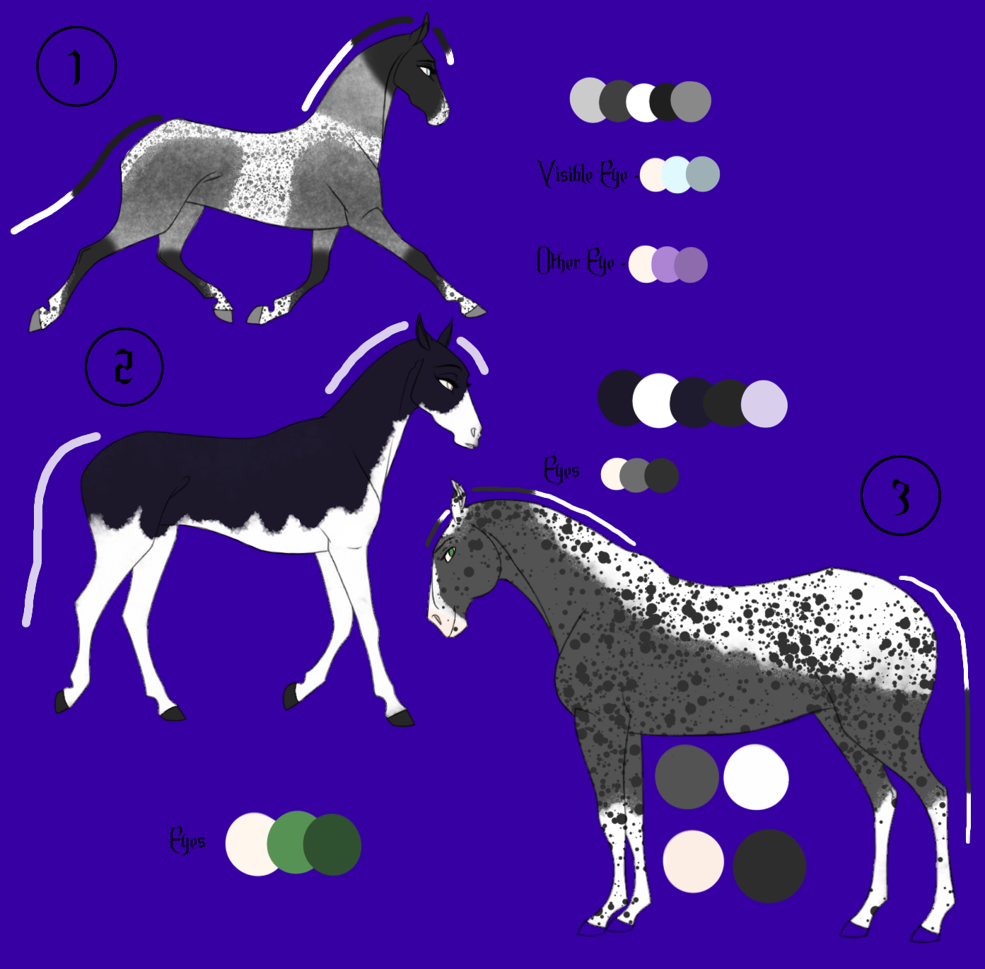 Adoptable Batch 1 - Mares - ibisPaint