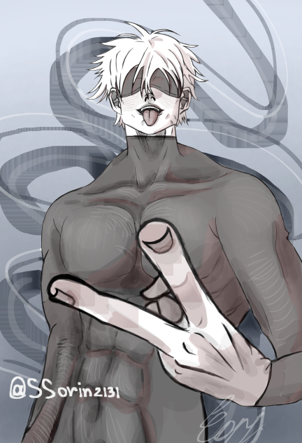 Satoru Gojo - ibisPaint