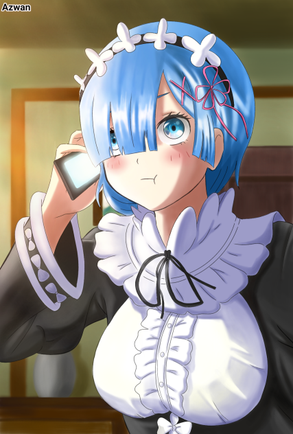 Rem Winter Maid - ibisPaint