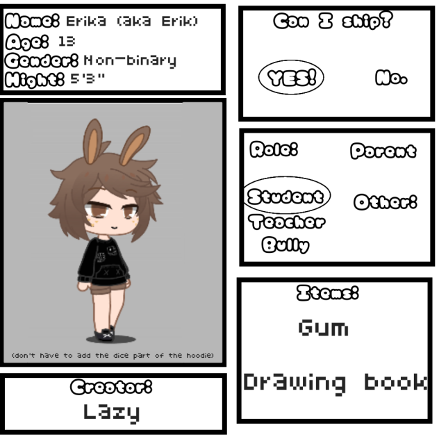 Oc sheet for Mskat Rina - ibisPaint