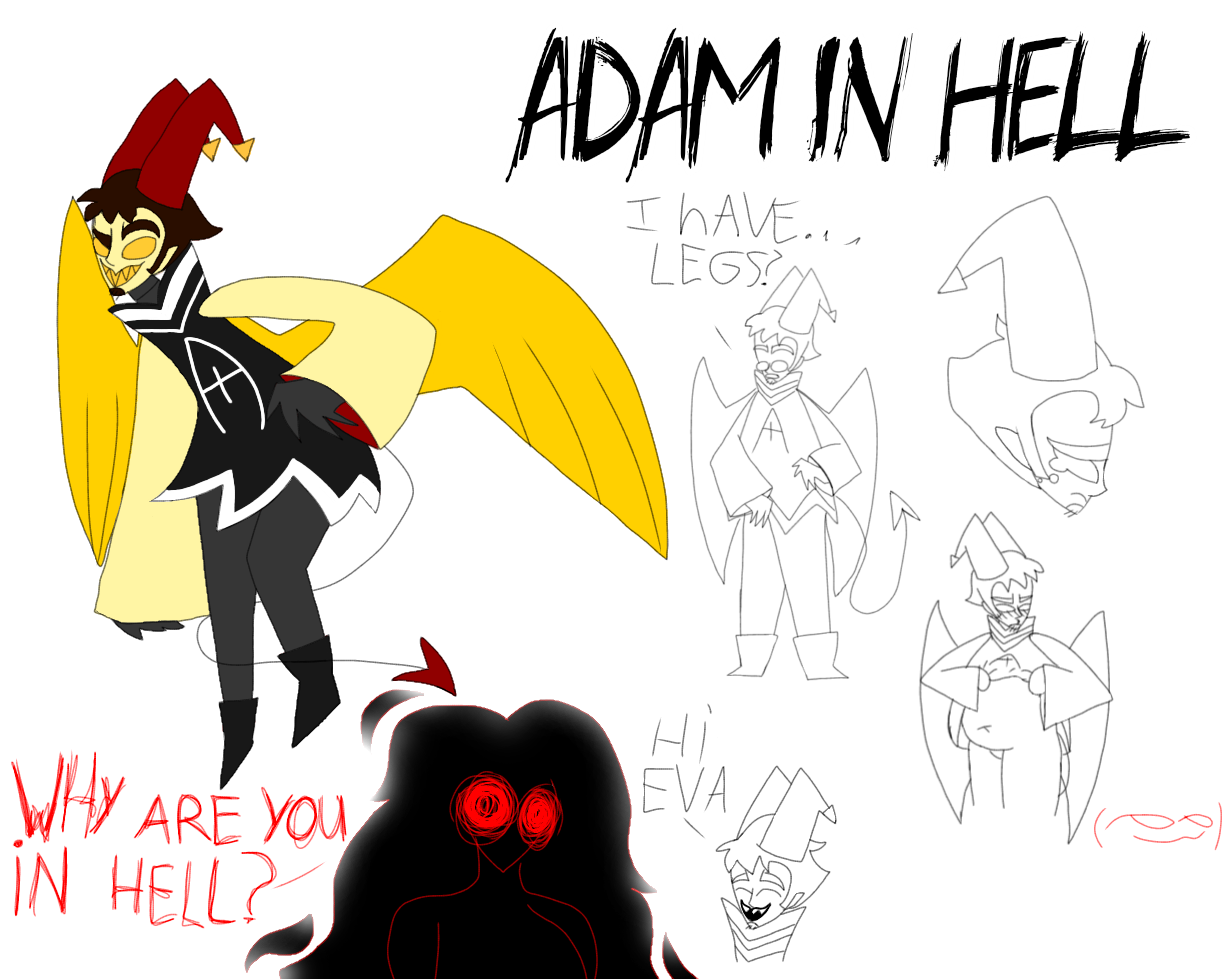 Adam in hell - ibisPaint
