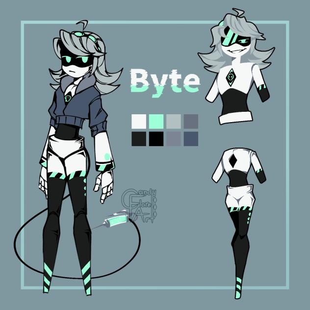 Murder Drones OC [ Byte ] - ibisPaint