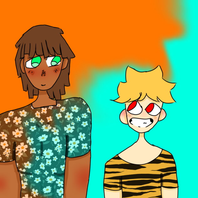 Calm and crazy - ibisPaint