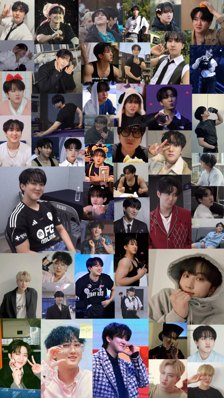 Changbin wallpaper collage💗 - ibisPaint