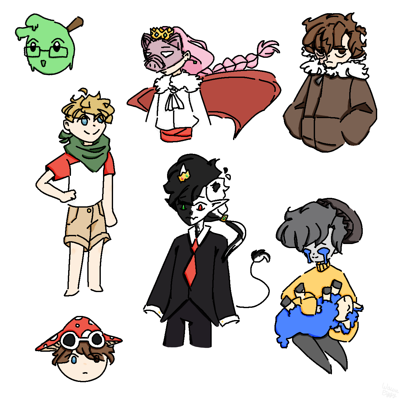 dsmp doodles pt. 3 - ibisPaint