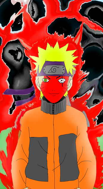 Red Mode Nine Tails - ibisPaint