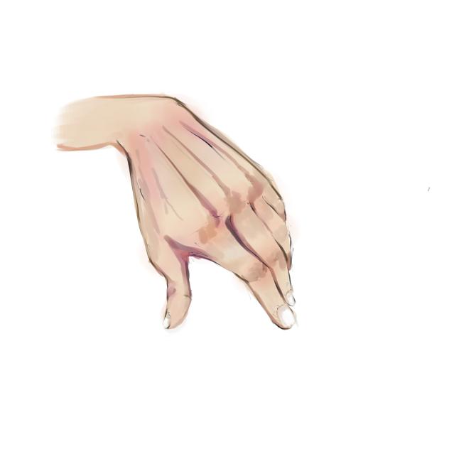 Hand ( first time practise ) - ibisPaint