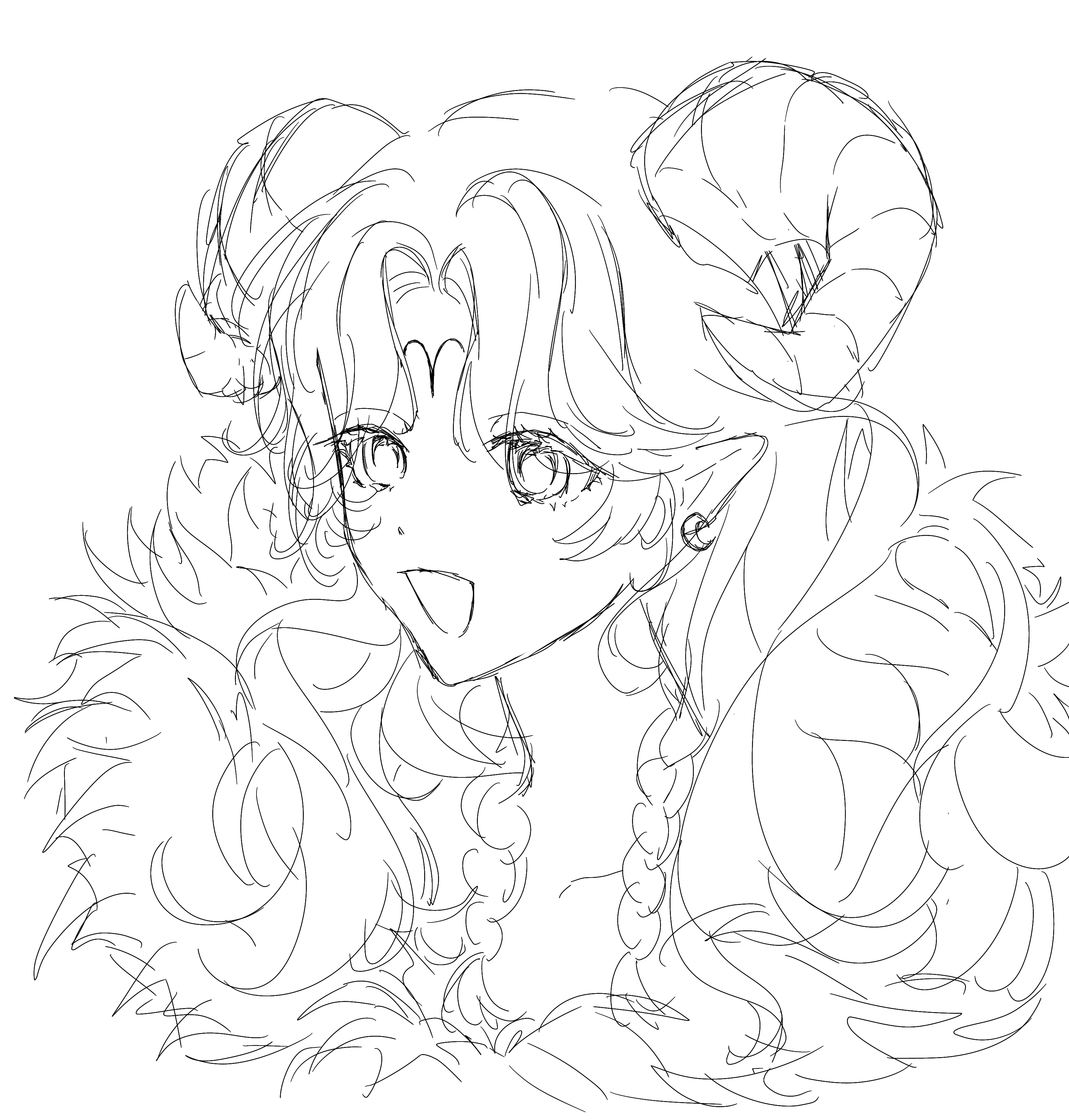 sketch aries - ibisPaint