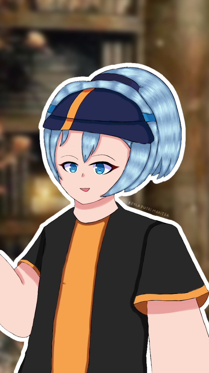 Charlotte halloween Fanart Remastered - ibisPaint