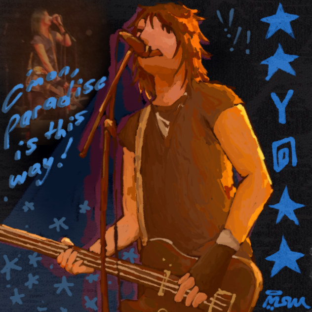 Y@ shears - c’mon paradise is this way! - ibisPaint