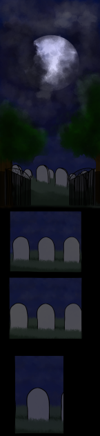 Grave yard - ibisPaint