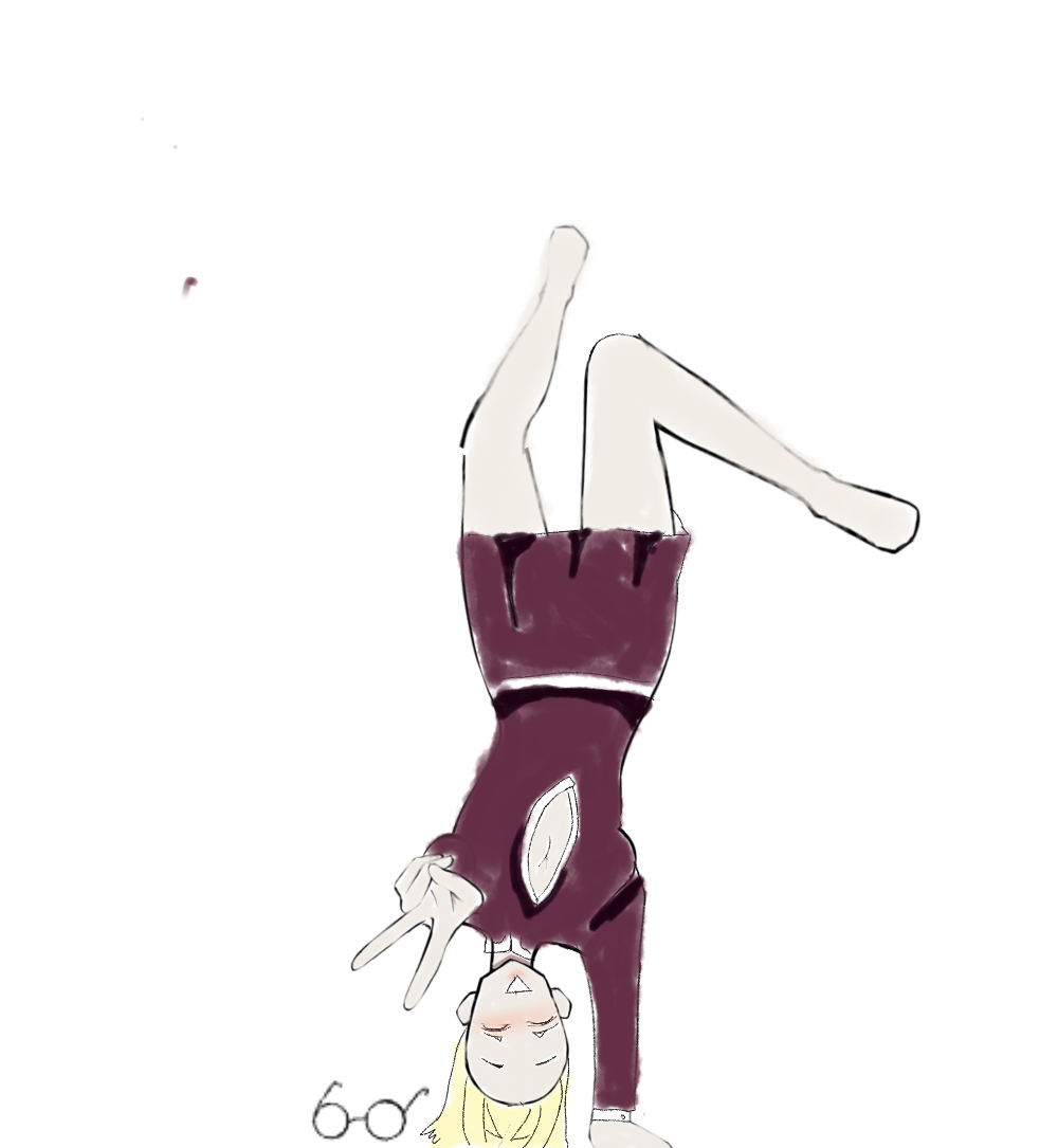 handstand - ibisPaint