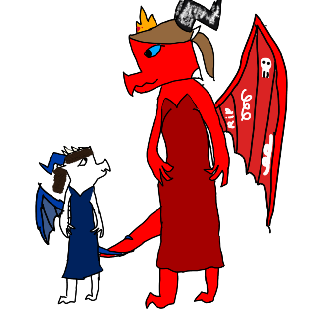 Queen Flare and Sapphire - ibisPaint