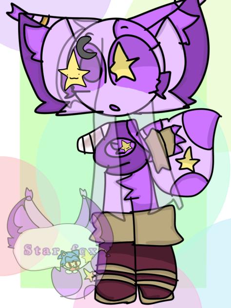 My oc in curse outfit - ibisPaint