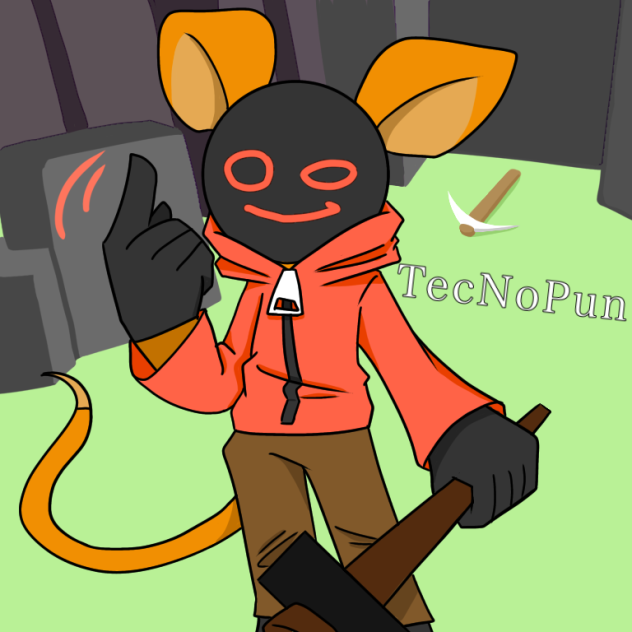 Roblox kitty mouse tecNoPun - ibisPaint