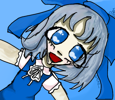 Cirno!! (Awful art👾) - ibisPaint