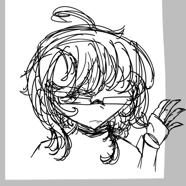 glasses lady - ibisPaint